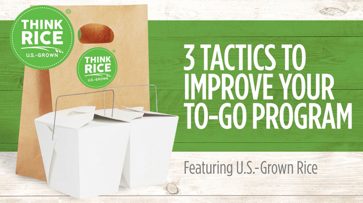 U.S. Rice Makes ‘To-Go’ Easier for Foodservice Operators | USA Rice ...