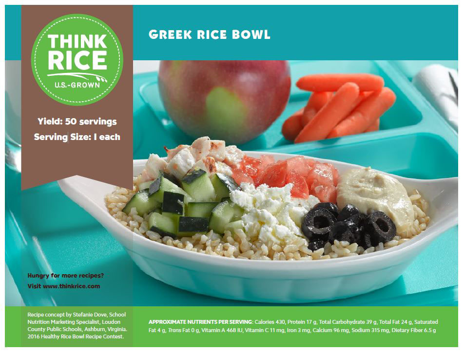 USA Rice Debuts Winning Recipe from Healthy Rice Bowl Contest | USA ... USA Rice Debuts Winning Recipe from Healthy Rice Bowl Contest | USA ...