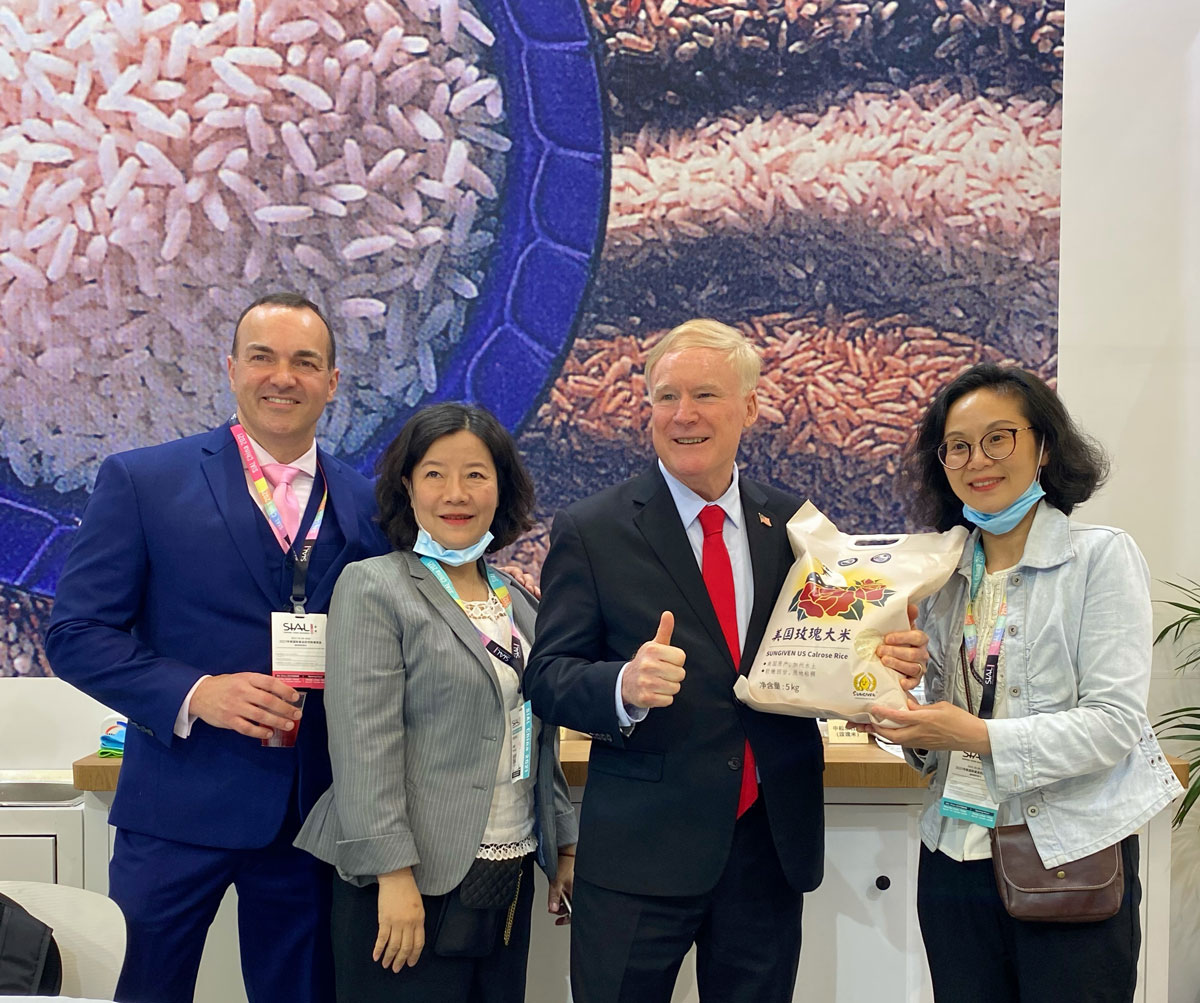 USA Rice Booth at SIAL Gives Rice Traders a Taste Test | USA Rice ...