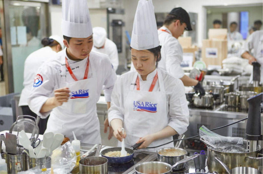 Cooking Competition Promotes Induction Technology and U.S. Rice | USA ...