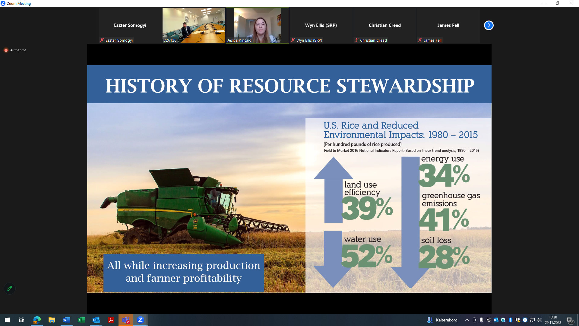 Seminar Highlights Global Rice Production Sustainability Practices ...